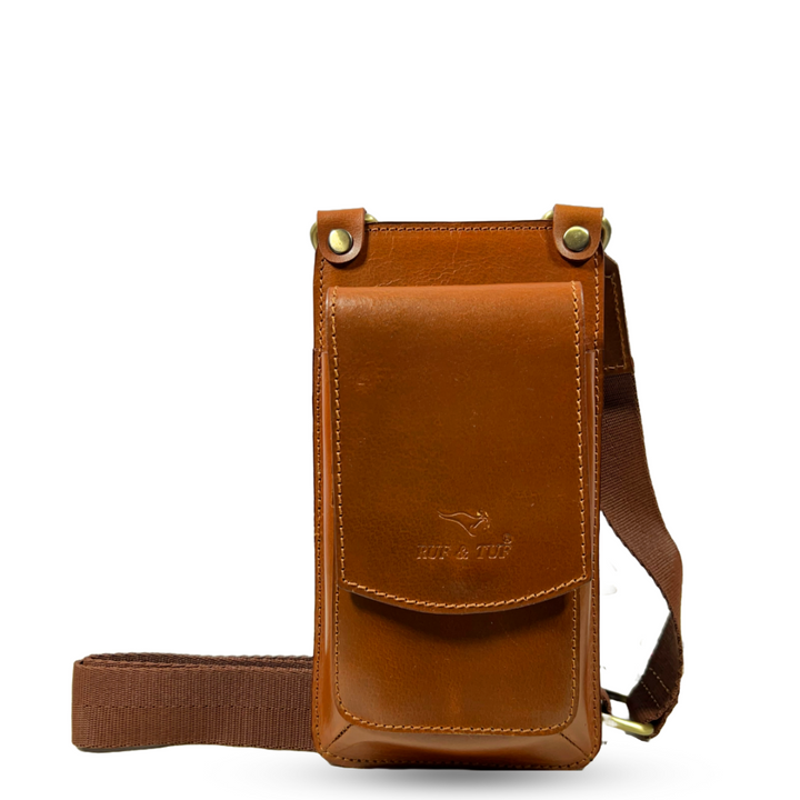 Buy men's leather sling bag – RUF & TUF